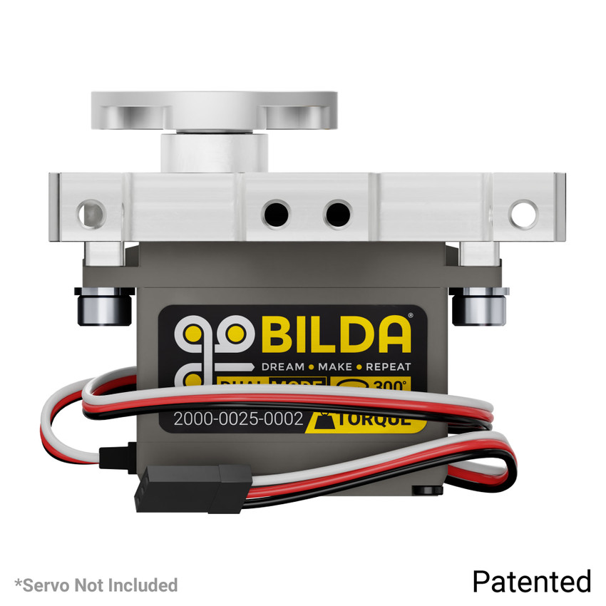 Compact Servoblock® 43mm Width For Standard Size H25t Spline Servo